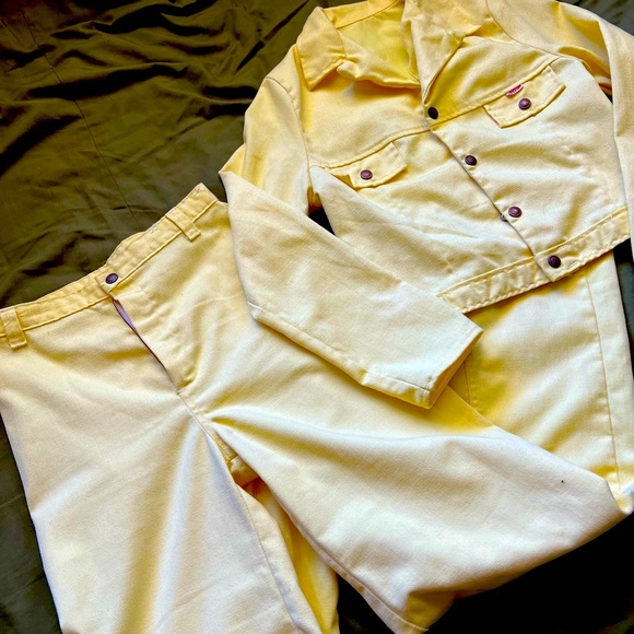 Vintage | Pants & Jumpsuits | Dittos Set Rare Find Saddle Back | Poshmark